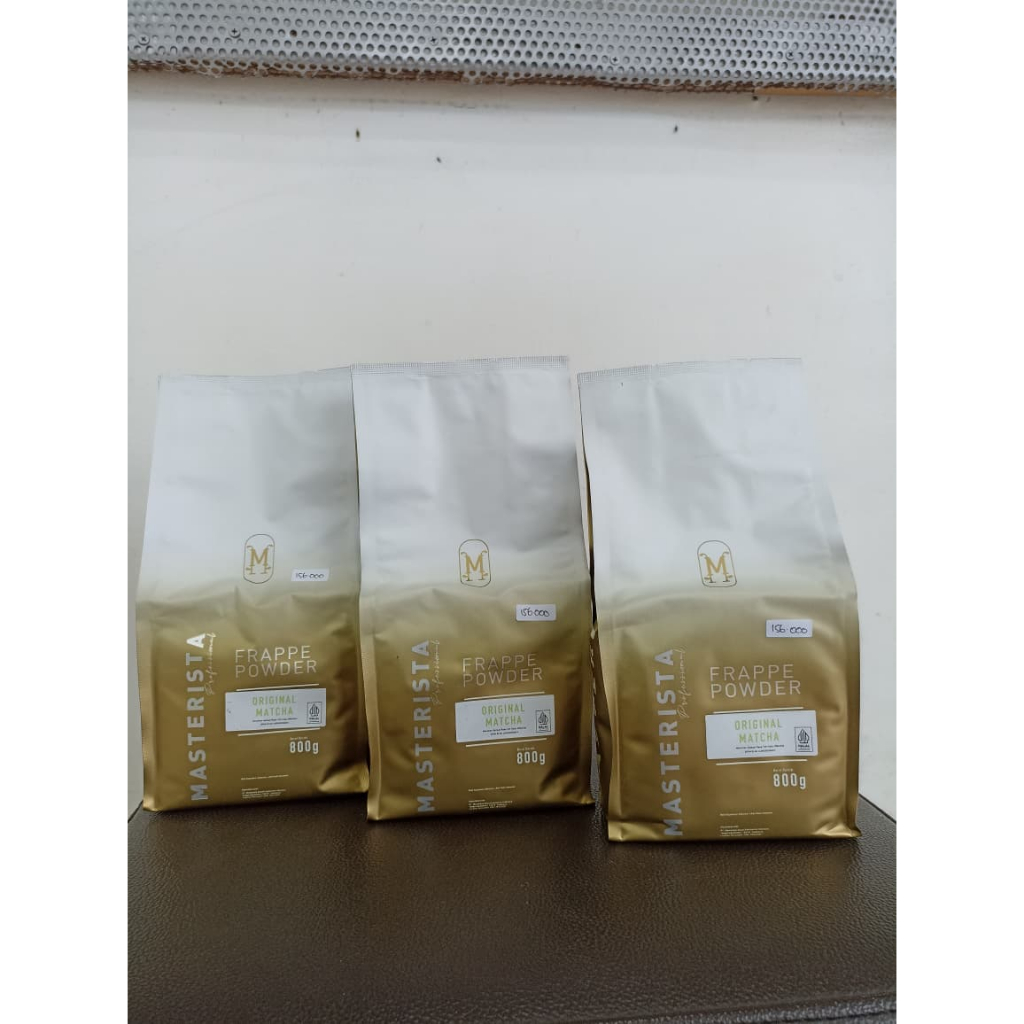 Jual MASTERISTA FRAPPE POWDER ORIGINAL MATCHA 800GR | Shopee Indonesia