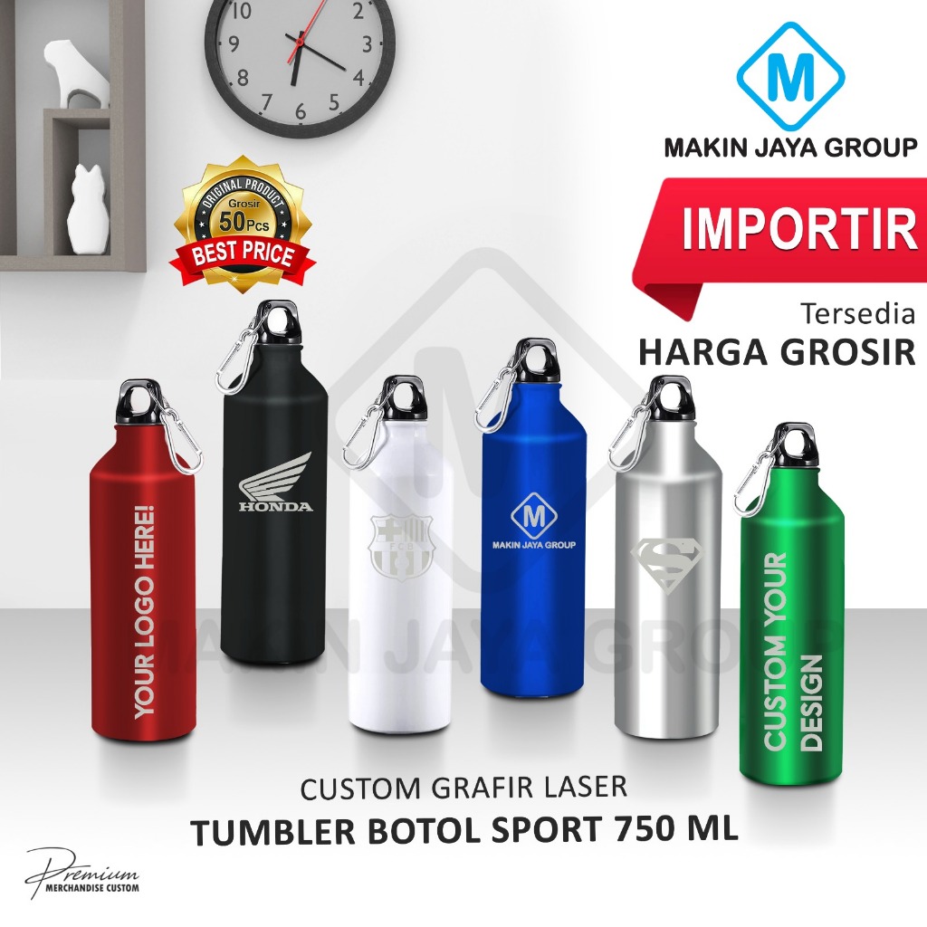 Jual CUSTOM GRAFIR BOTOL SPORT 750ML - BOTOL OLAHRAGA BOTOL SEPEDA UNIK ...
