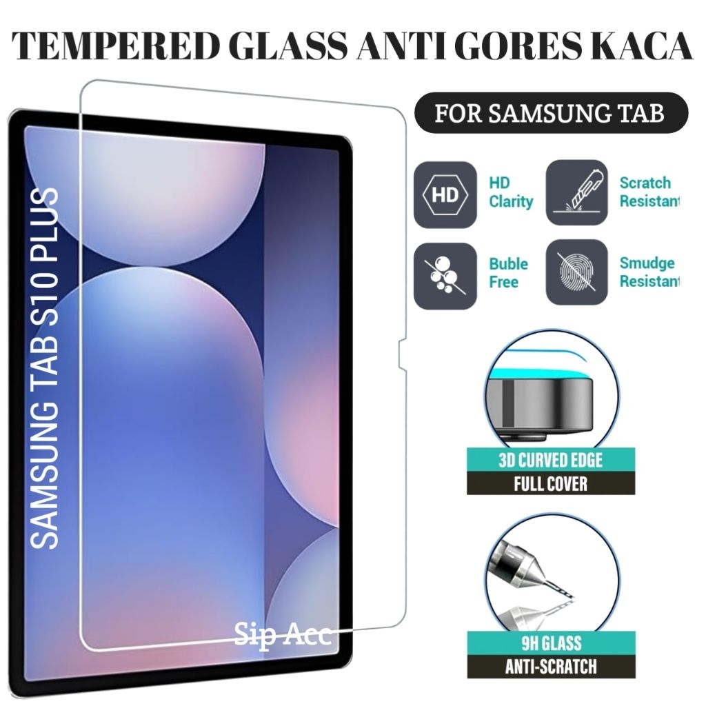 Jual Samsung Tab S10 Fe / S10 Plus / S10 Ultra / S10 Fe+ Tempered Glass ...