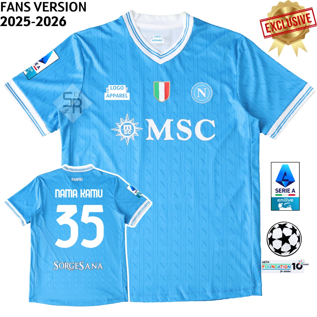 Jual Jersey Npl Home 2025 2026 Baju Bola Full Patch Seri A UCL Pasang ...