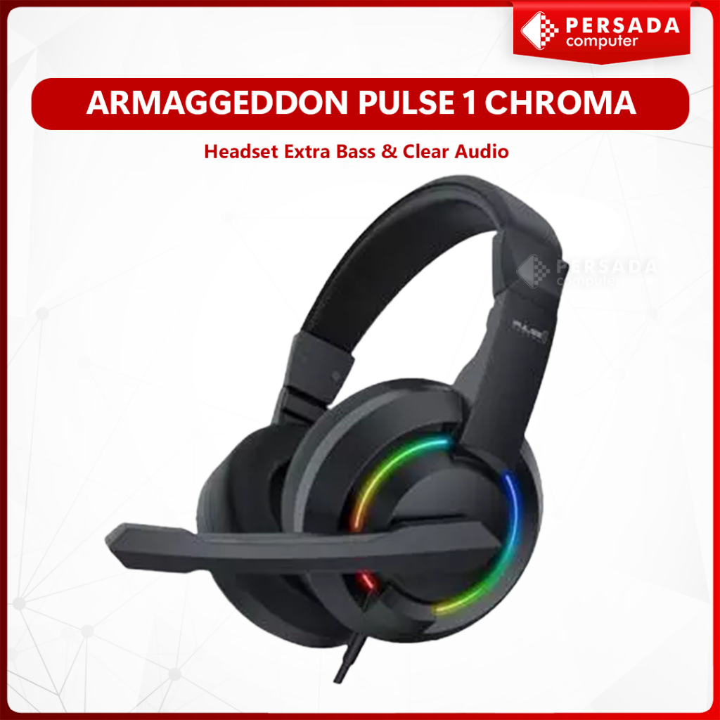 Jual Headset Gaming Armaggeddon Pulse 1 Chroma Gaming Headset Extra ...