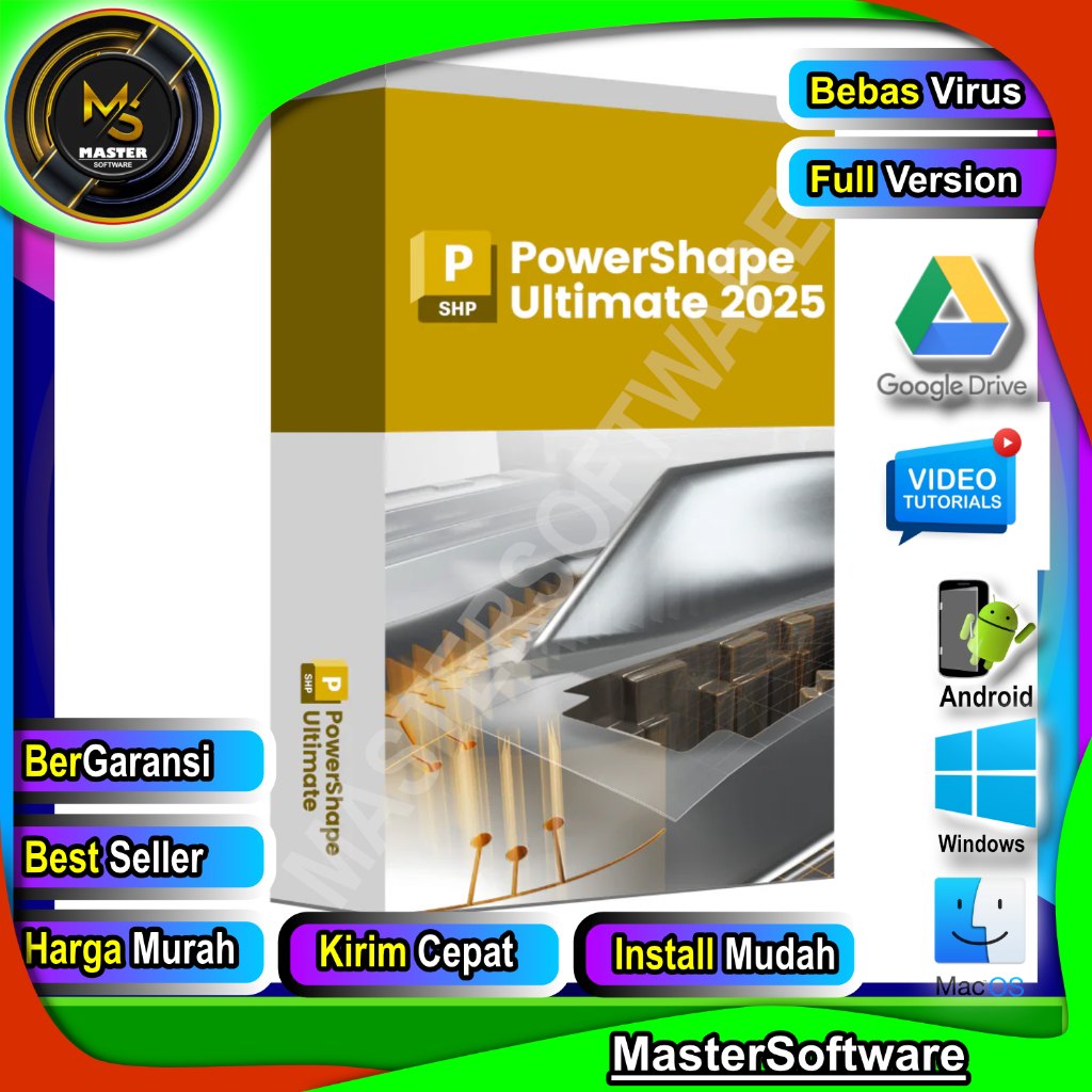 Jual PowerShape Ultimate 2025 Windows Lifetime Full Version - MasterSoftware | Shopee Indonesia