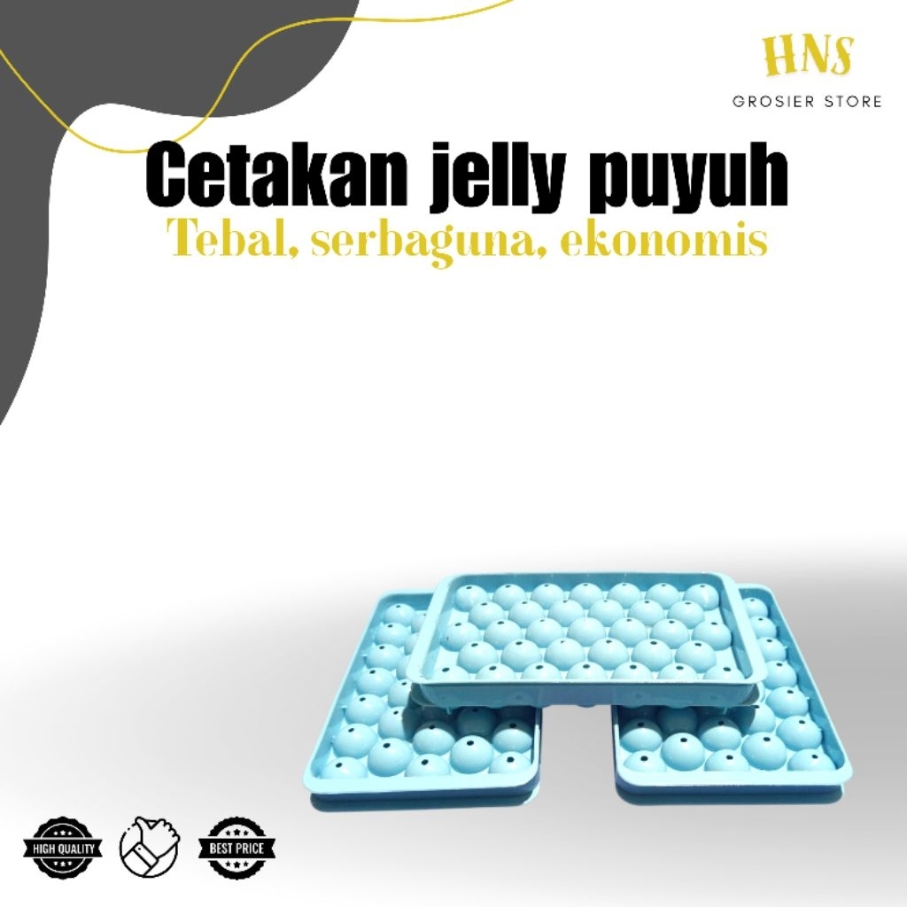Jual Cetakan es batu jely puyuh bentuk bola mercury 23 lubang plastik ...