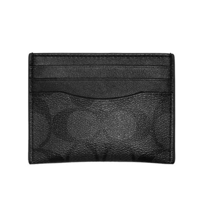 Jual COC Slim ID Card Case Signature Charcoal Black (Butik) | Shopee ...