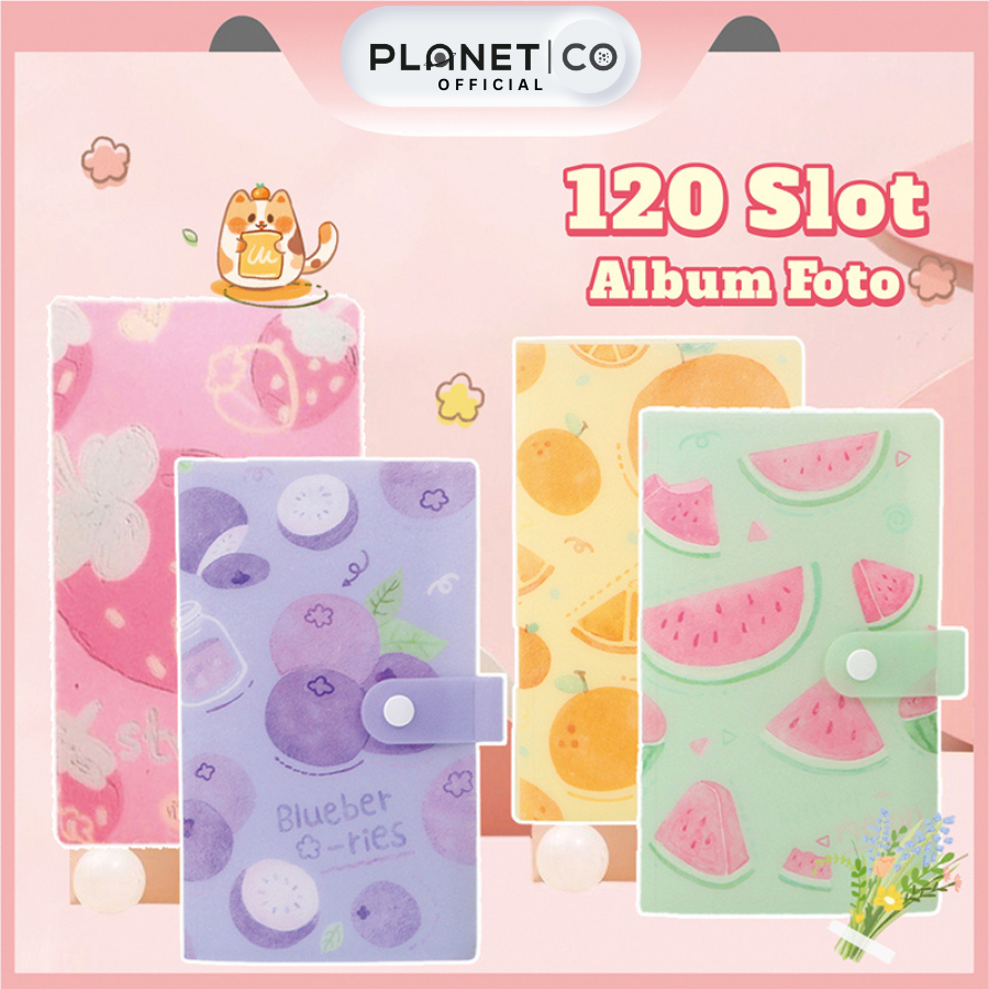 Jual PLANET CO Buku Album Foto Polaroid 2R 120/240 Slot Album Foto Seri ...