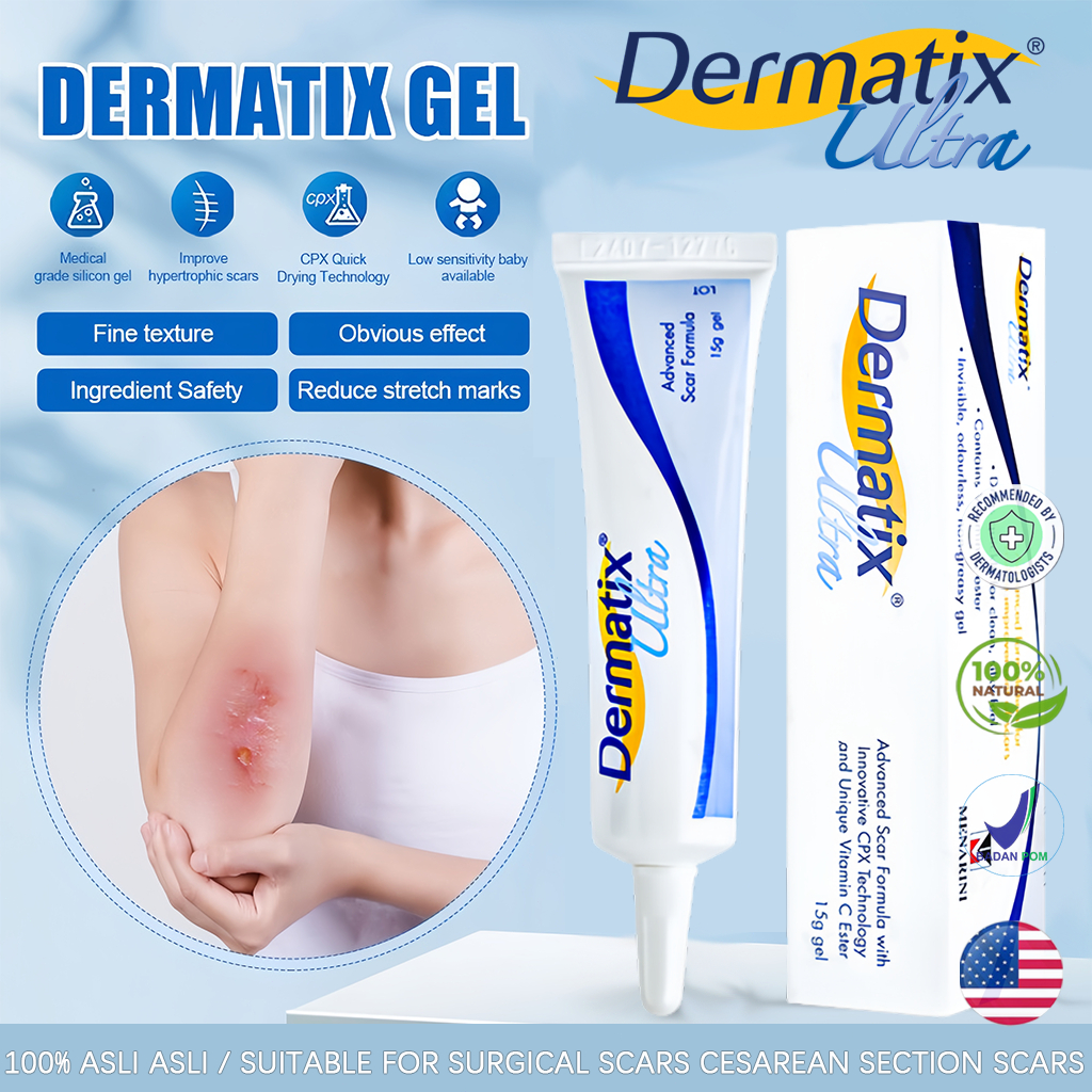 Jual [100% Asli asli EXP2027]Dermatix Ultra Gel 15gr Penghilang Bekas ...