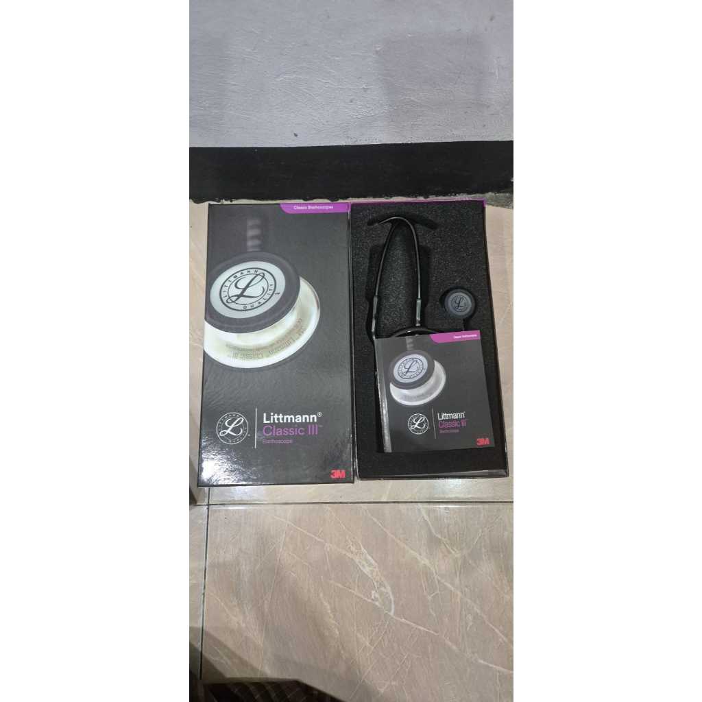 Jual Littmann Classic III Full Black / Stetoskop Litmann Clasic Littman ...
