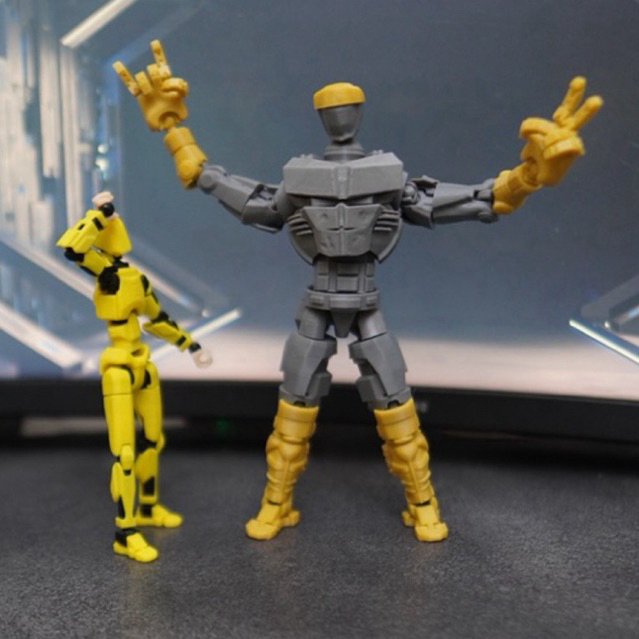 Jual Atom real steel action figure dummy19 full artikulasi pose lengkap ...