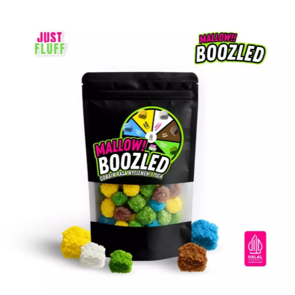 Jual [MARSHMALLOW JUSTFLUFF] MALLOW BOOZLED BESAR [HALAL] | Shopee ...