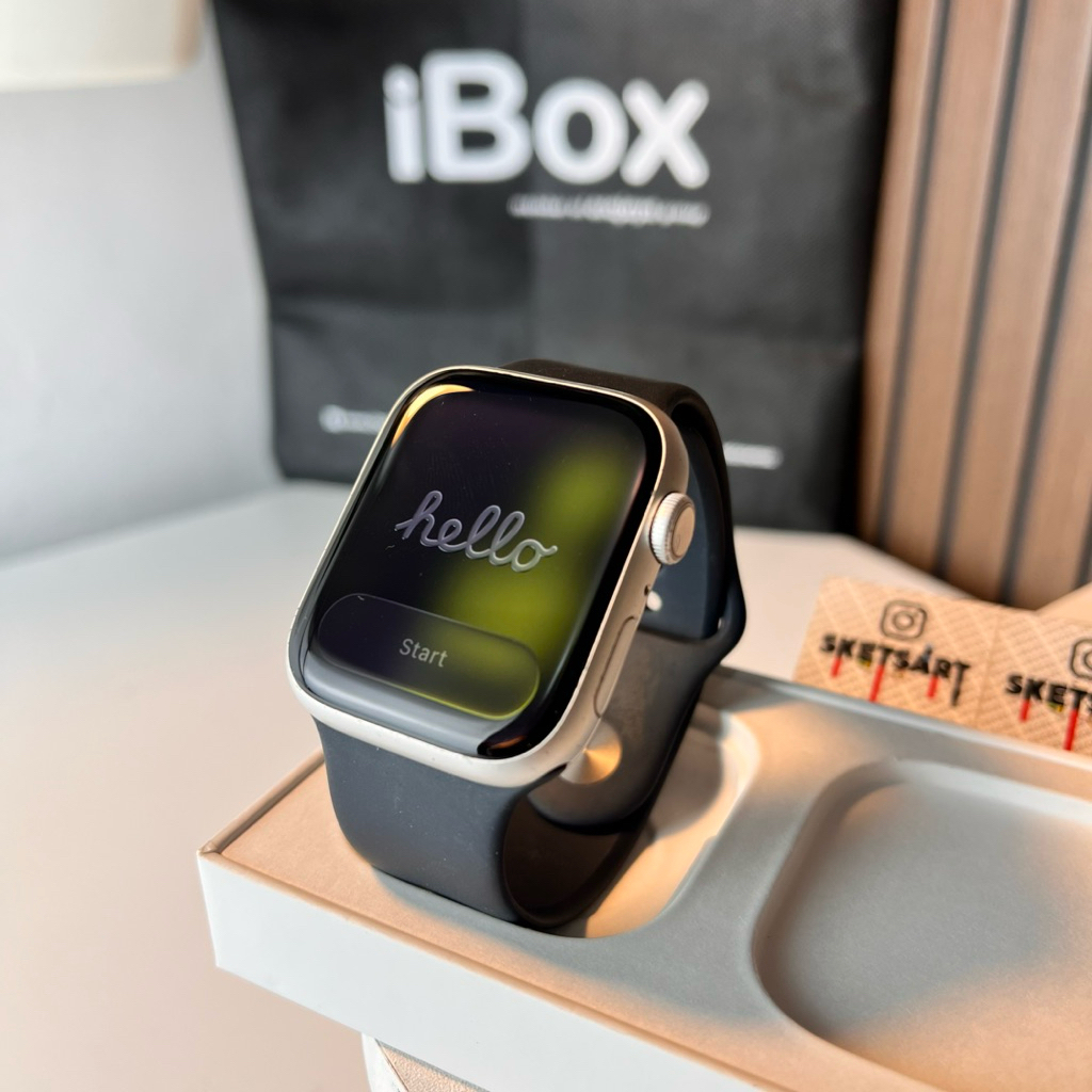 Jual Apple Watch Series 8 45mm iBox Silver iwatch Battery Health 88% ...