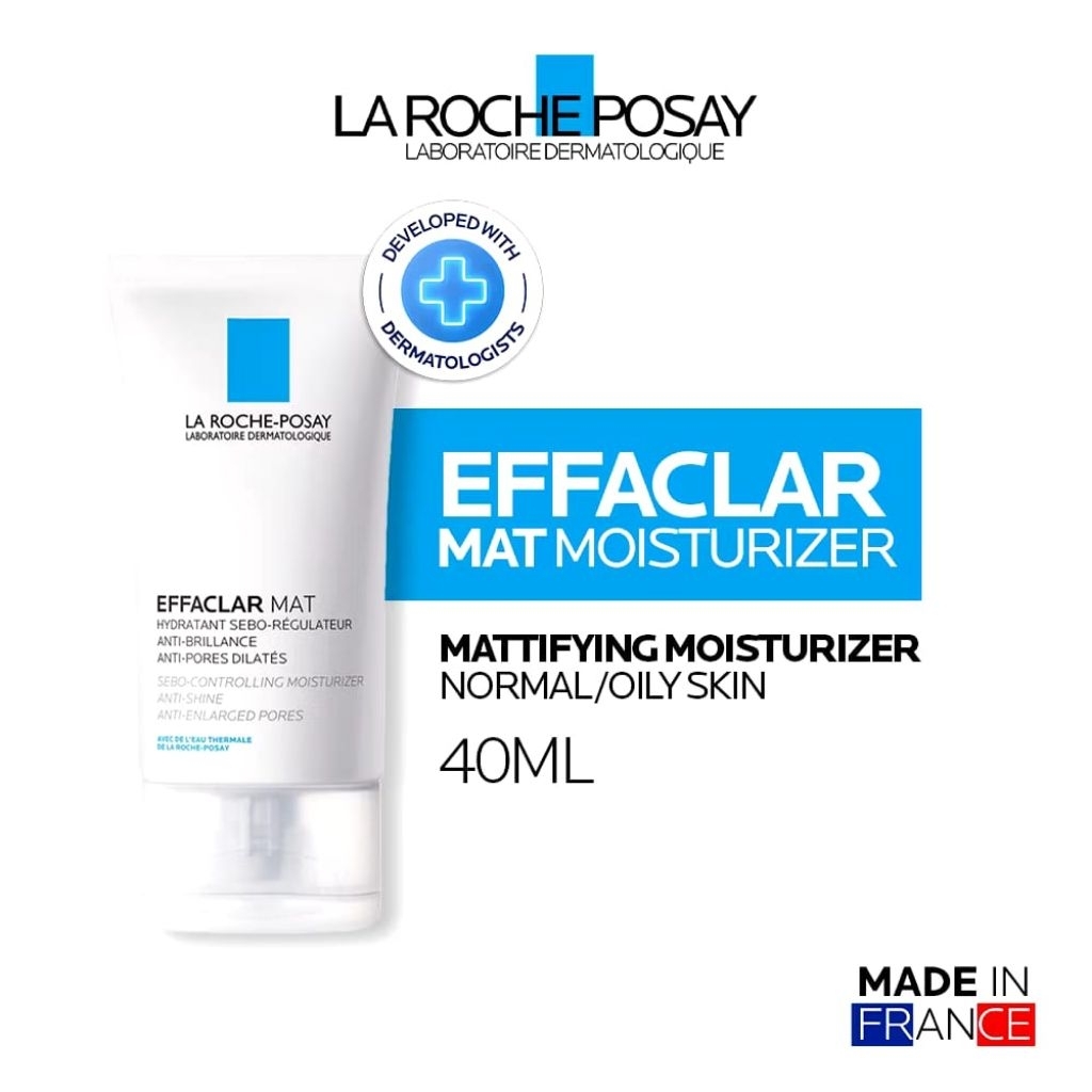 Jual LRP Effaclar Mat Mattifying Moisturizer for Normal and Oily Skin ...