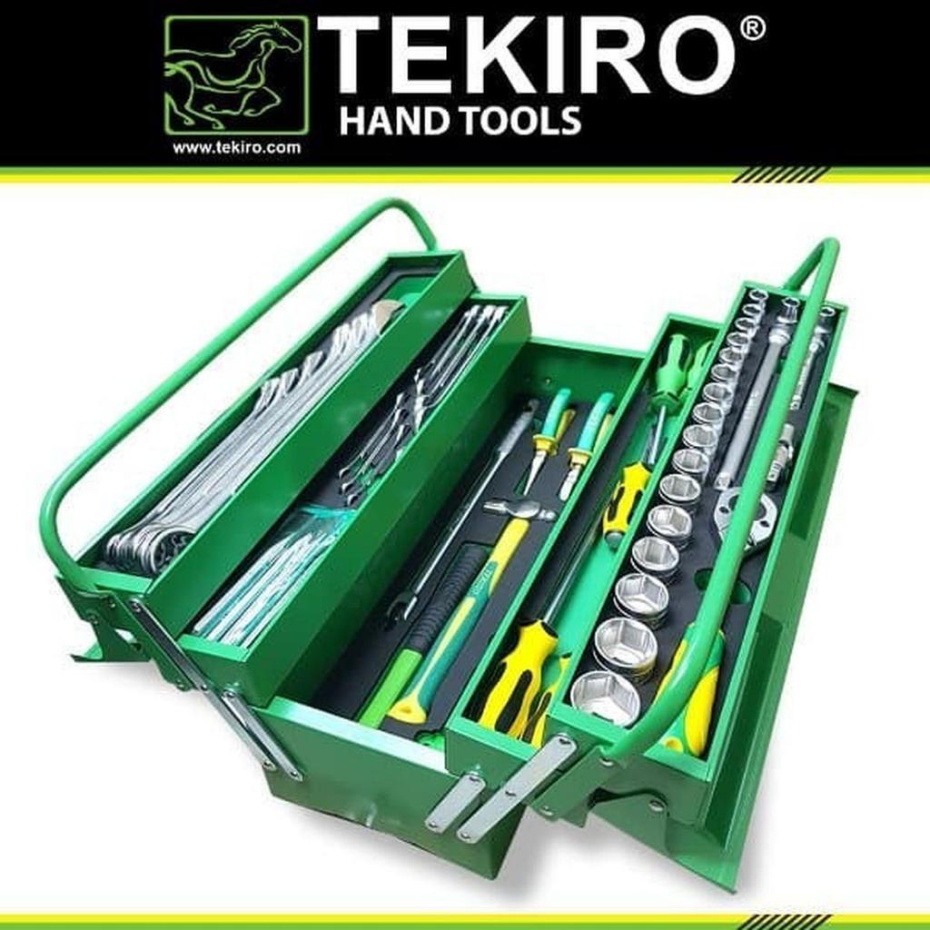 Jual TEKIRO Tool Box Set 66 PCS – Set Alat Mekanik Lengkap untuk ...