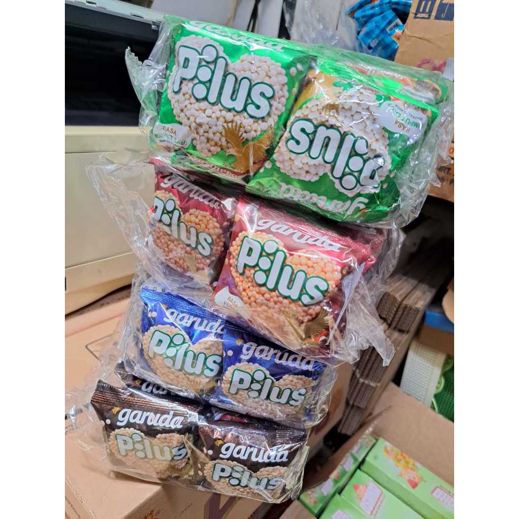 Jual [20 PCS] SNACK PILUS GARUDA MINI KECIL RENCENG 7GRAM CAMILAN SAPI ...