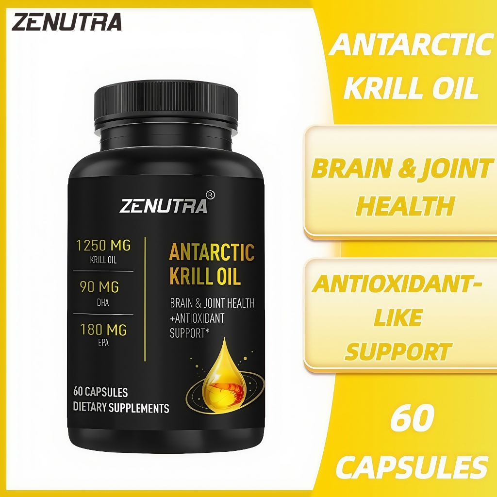 Jual Minyak Krill Antartika - Mengandung Omega-3 dan Astaxanthin, EPA ...