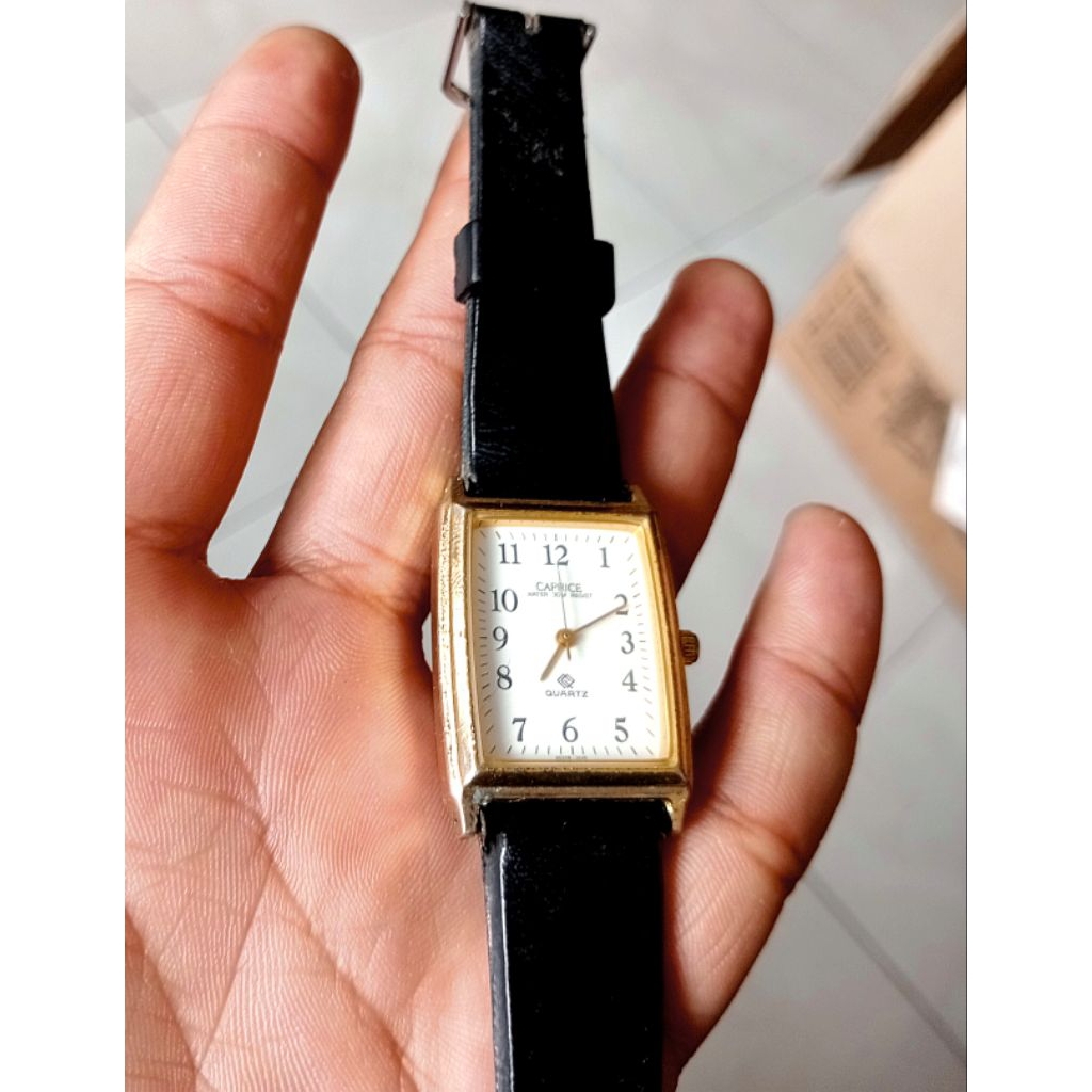 Jual jam tangan caprice tank vintage | Shopee Indonesia