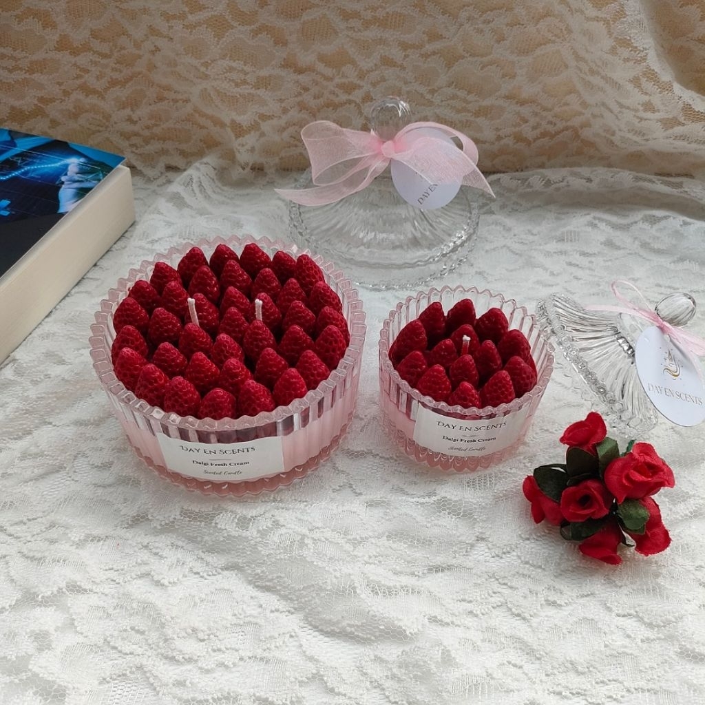 Jual Day En Scents — Dalgi Fresh Cream 450gr Big Size Scented Candle ...