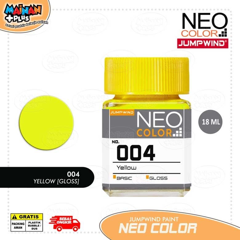 Jual JUMPWIND NEO COLOR 004 YELLOW Cat Gunpla Gundam Model Kit Paint ...