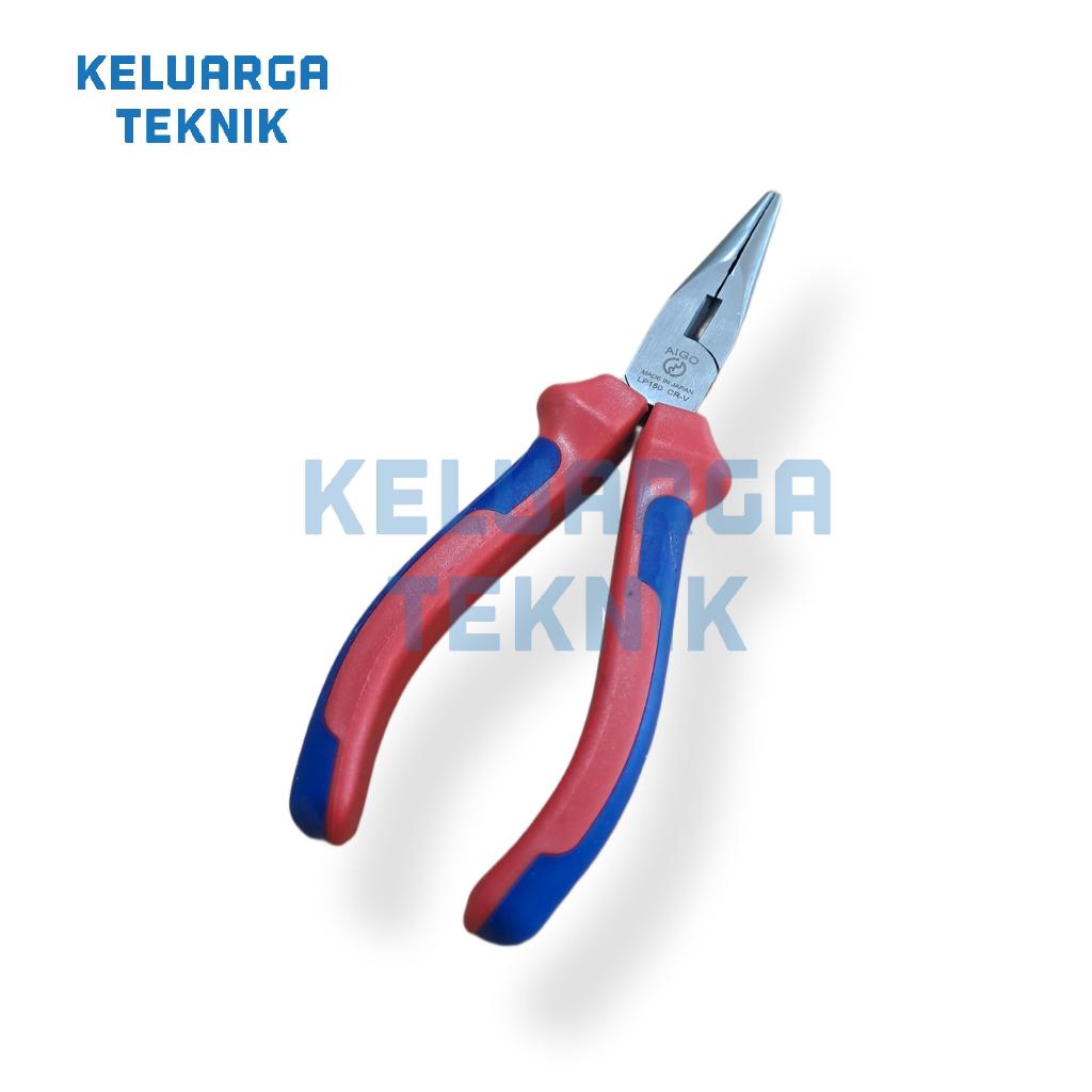 Jual Tang Lancip - Long Nose Pliers AIGO 6" CP - 150 Made In Japan ...