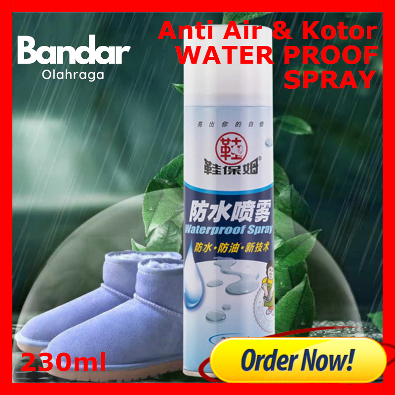 Jual Spray Anti Air Sepatu Nano Coating - Pelindung Waterproof Sepatu ...