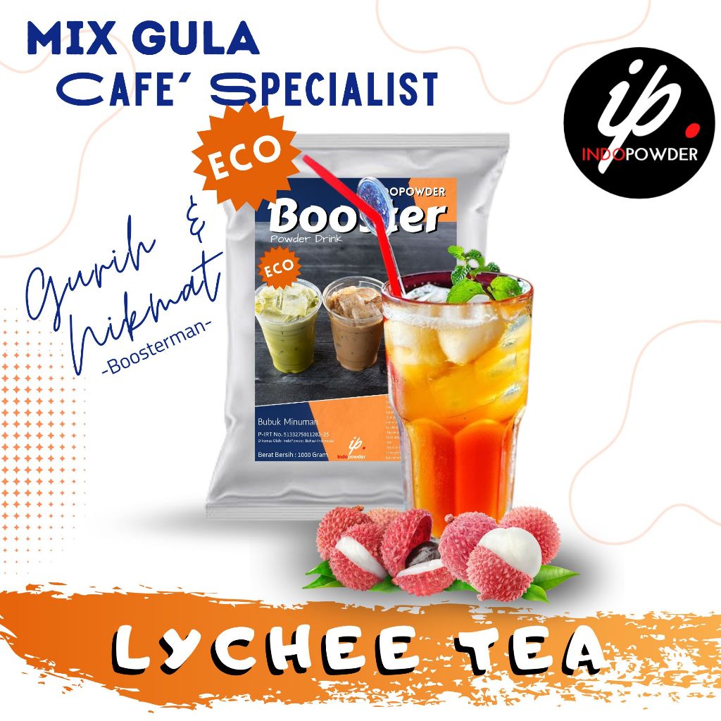 Jual Indopowder - Bubuk TEH LECY / LECI / LYCHEE TEA Eco 1Kg Untuk Cafe ...