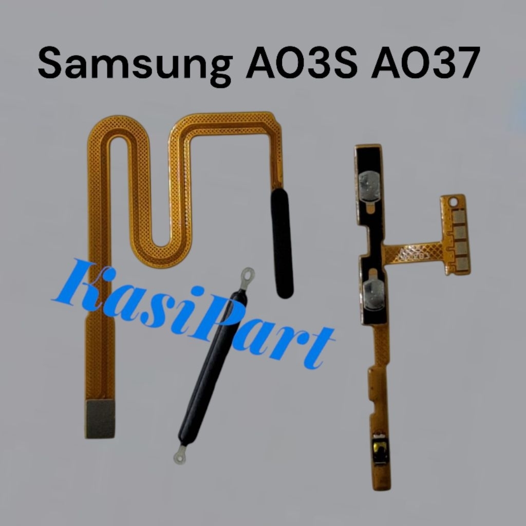 Jual Fingerprint Tombol Luar On Off Volume Samsung A03S A037 Flexibel ...