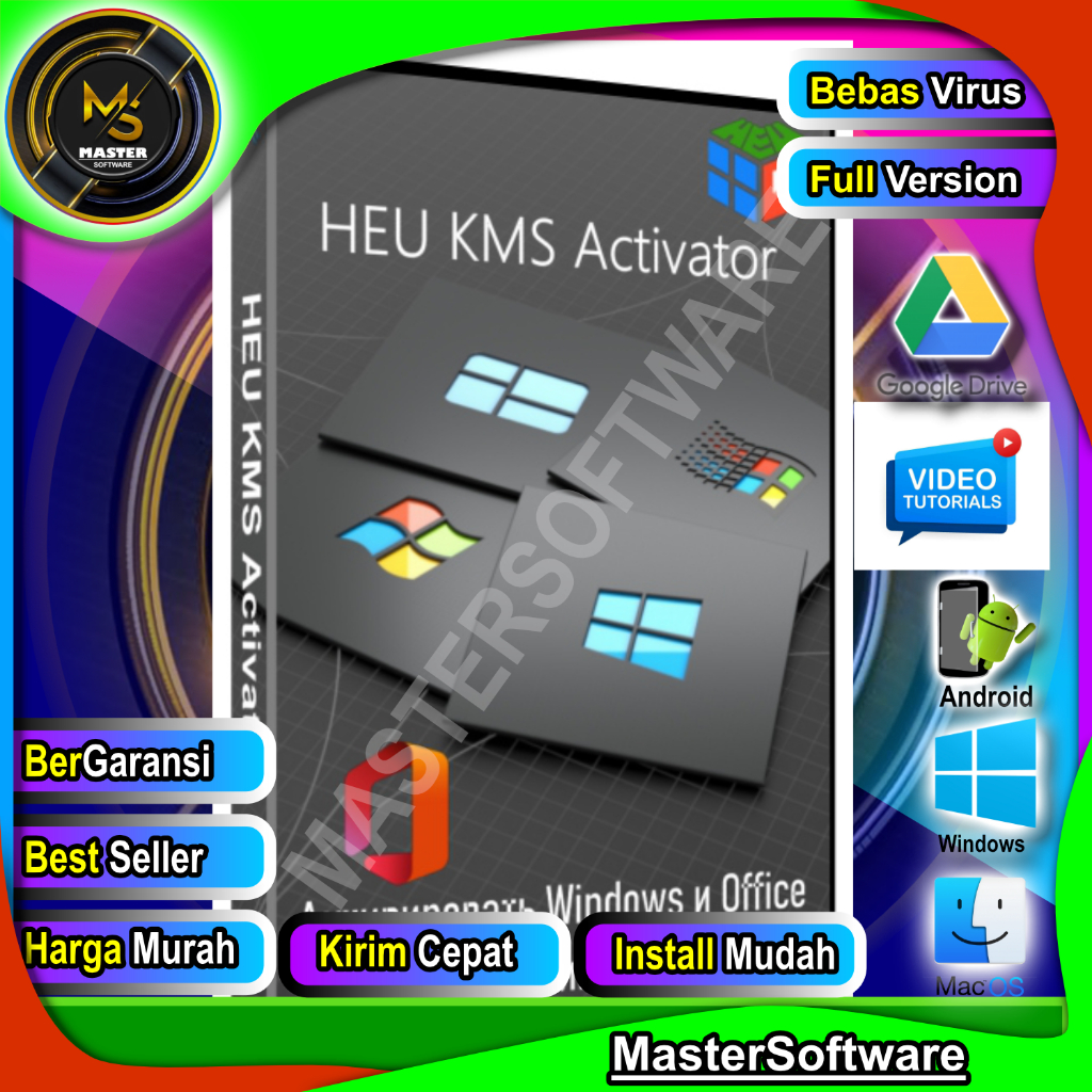 Jual HEU KMS Activator 63.2 2025 Windows Lifetime Full Version ...