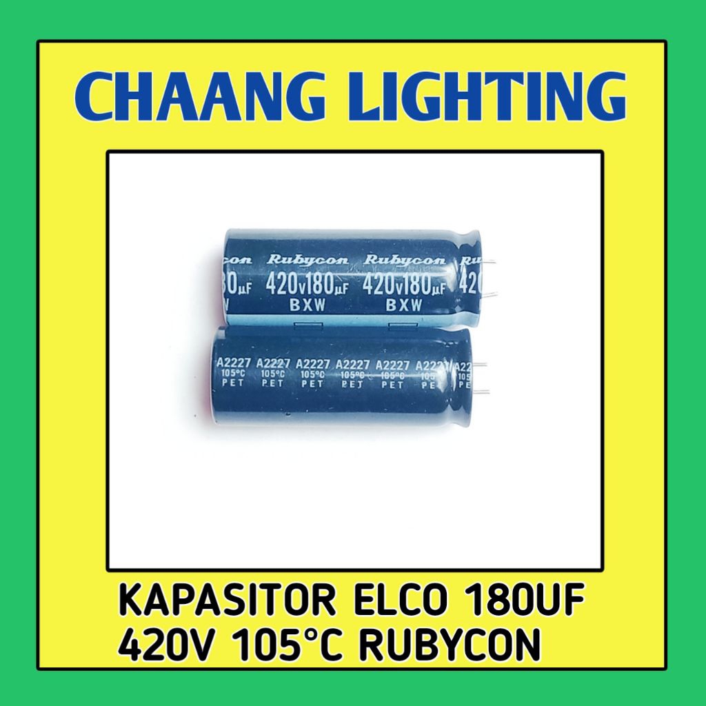 Jual 1800UF 420V KAPASITOR ELKO 1800UF 420V CAPASITOR ELCO 180UF 420V ...