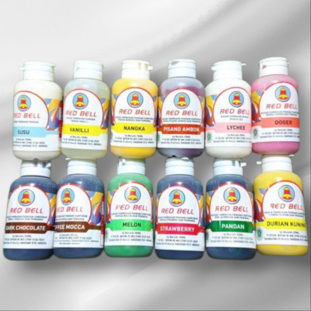 Jual Essen Perisa Makanan Redbell 55 ML | Shopee Indonesia