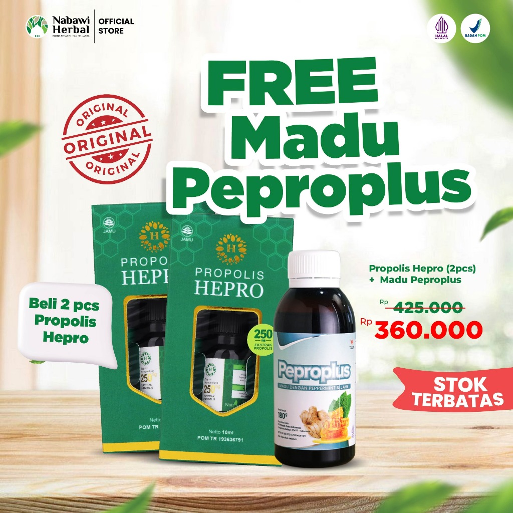 Jual PROPOLIS HEPRO - Propolis Hepro Buy 2 Free Peproplus Solusi Atasi ...