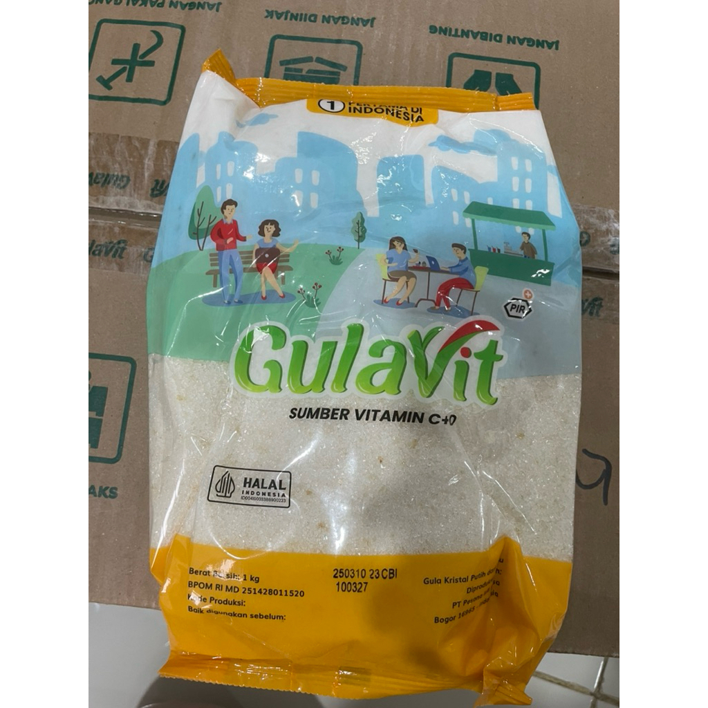 Jual Gula Pasir GULAVIT 1KG | Shopee Indonesia