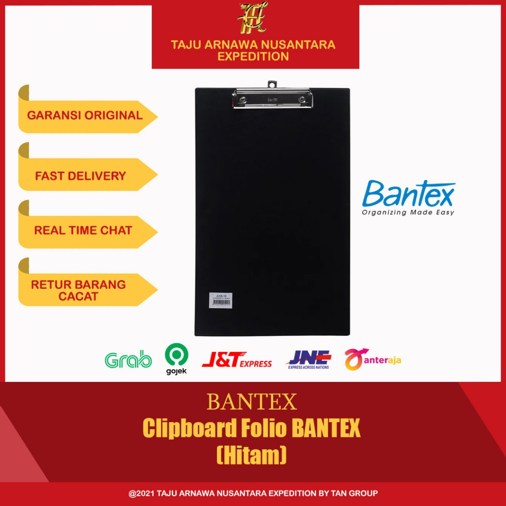 Jual Clipboard Bantex #4205 Folio / Papan Dada / Papan Jalan / Alas ...