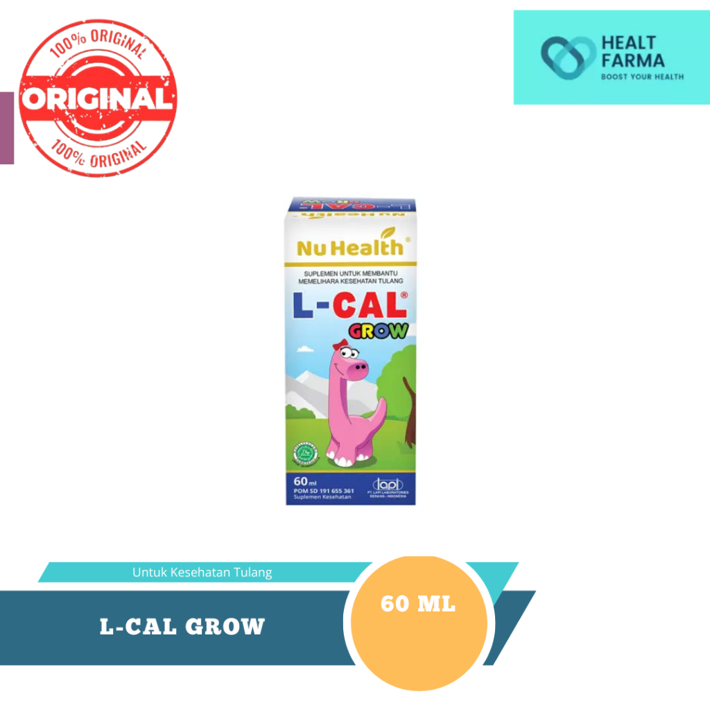 Jual L-CAL GROW SYRUP 60ML | Shopee Indonesia