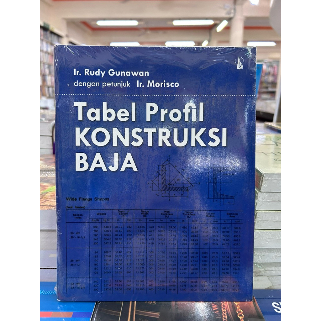 Jual Tabel Profil Konstruksi Baja - Rudy Gunawan | Shopee Indonesia