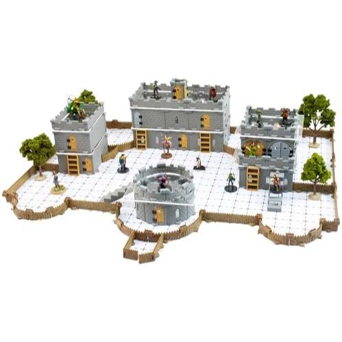 Jual Baron Keep Castle Set - Mini Dungeon Castle Cavern DND Terrain for ...