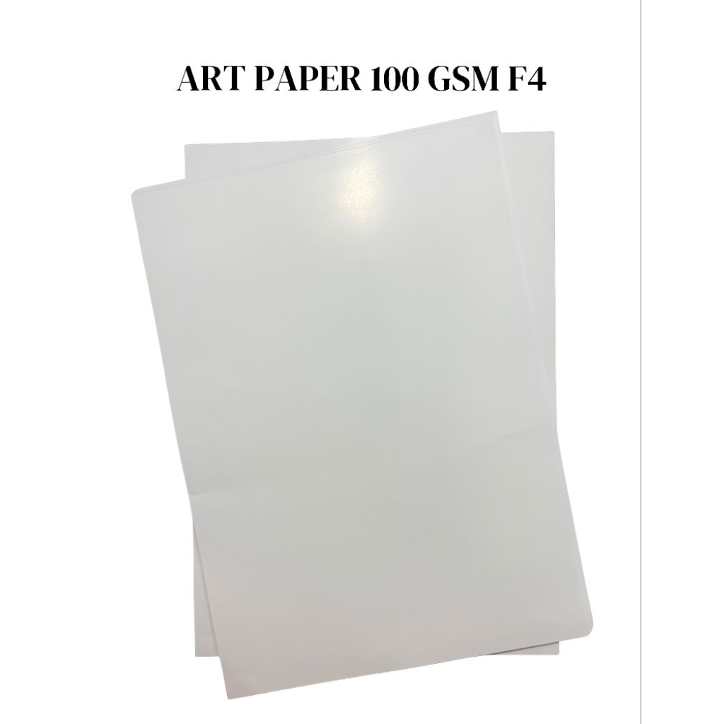 Jual Kertas Art Paper / Art Cartoon 100 gsm F4 50 Lembar | Shopee Indonesia