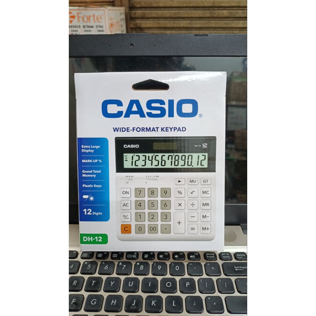 Jual Calculator 12 Digit CASIO DH-12-WE | Shopee Indonesia