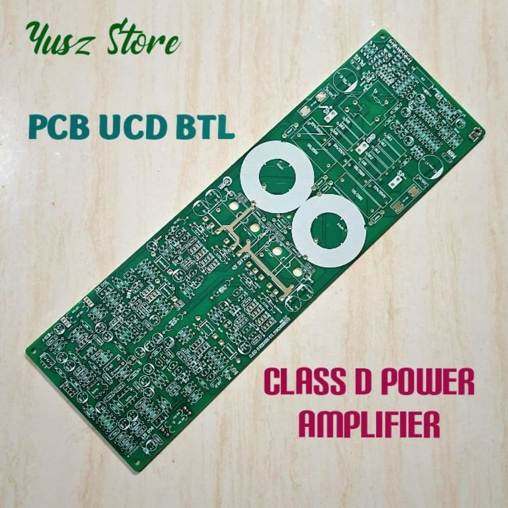 Jual PCB CLASS D UCD 3000 BTL SYNCHROINZED Pure Flat Power Amplifier ...