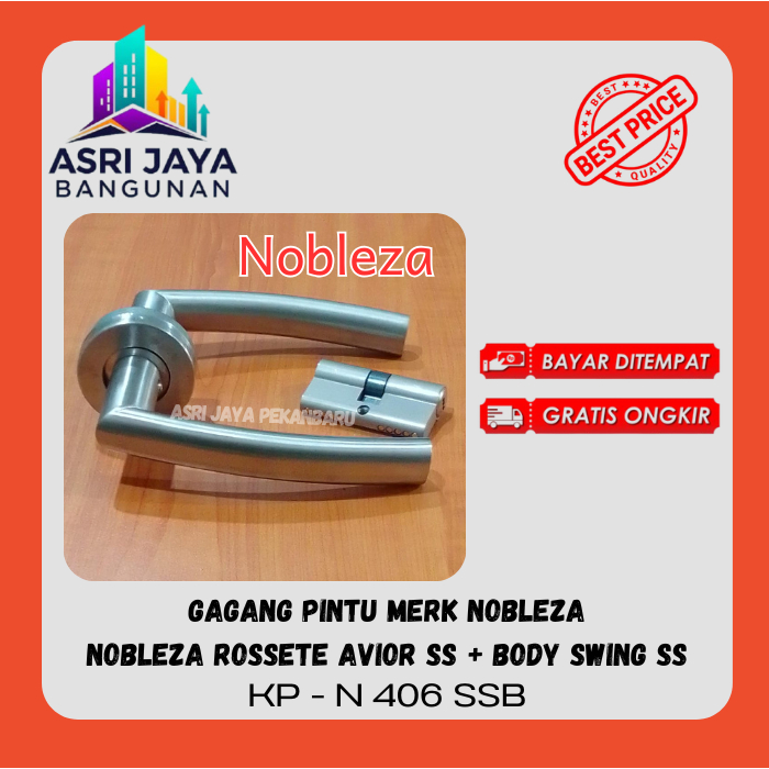 Jual Gagang Pintu Bulat / Handle Pintu Bulat / Kunci Pintu Bulat ...