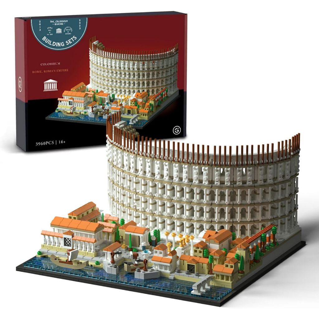 Jual Roman Colosseum Model Set For Adults 3989 Pcs | Shopee Indonesia