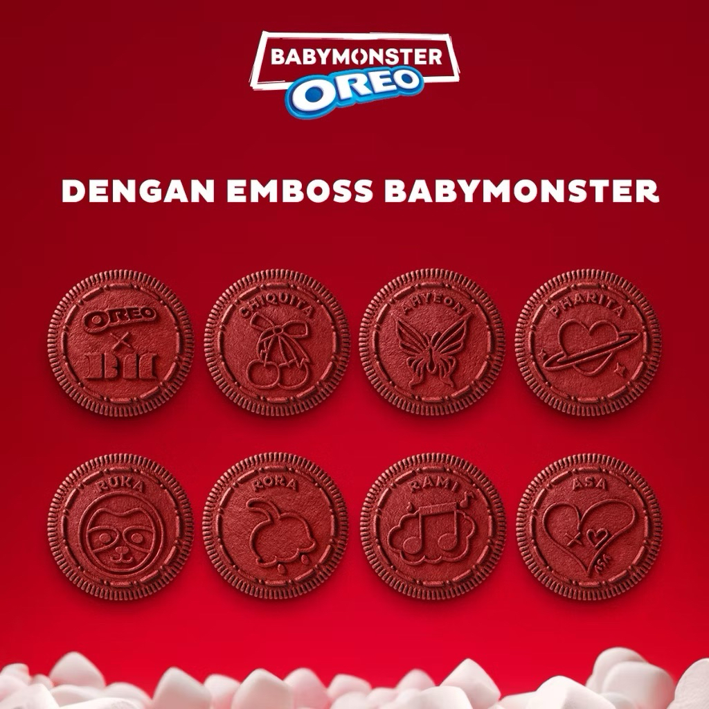 Jual OREO X BABYMONSTER FREE PHOTOCARD LIMITED EDITION | Shopee Indonesia