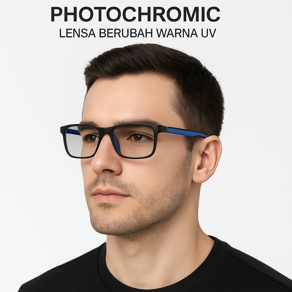 Jual Kacamata Baca Photochromic +1.00 s/d +3.00 – Lensa Berubah Warna ...