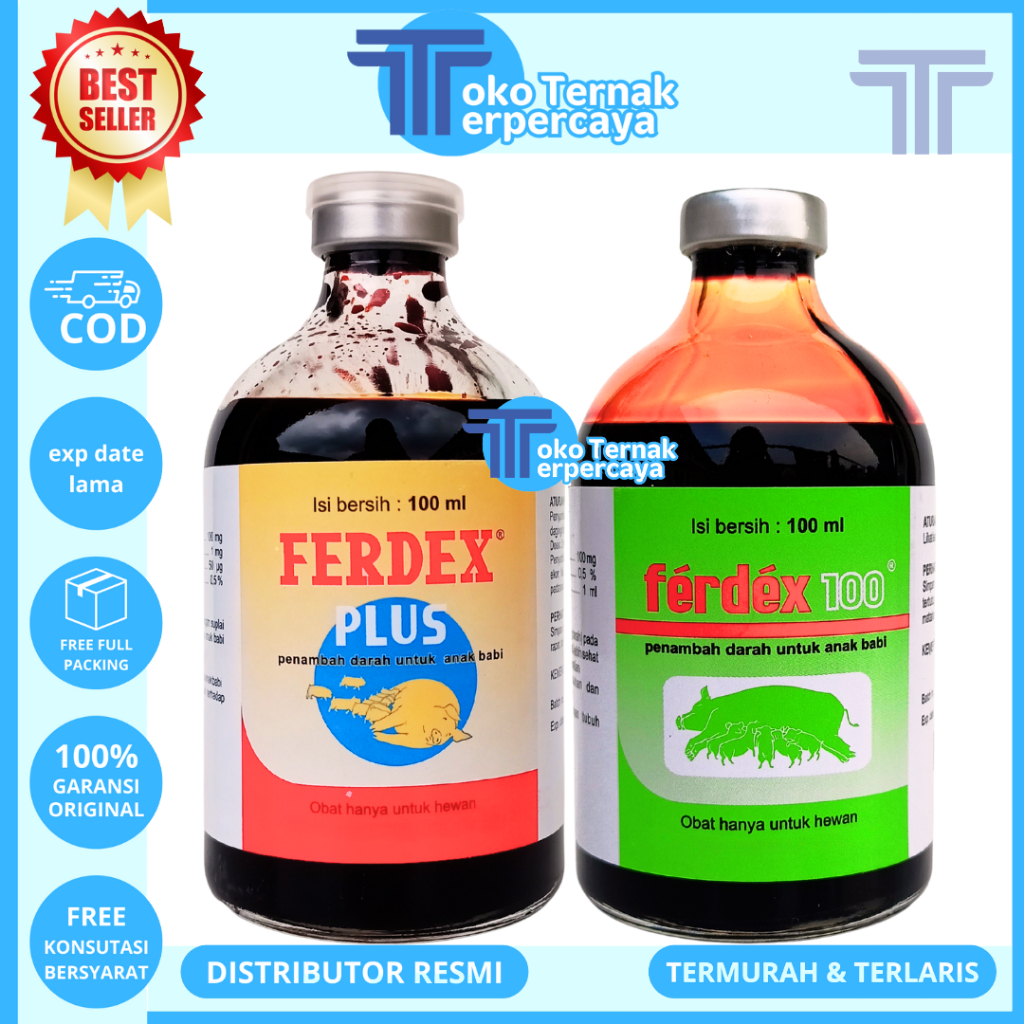 Jual FERDEX 100ML & FERDEX PLUS 100ML MEDION - Obat Penambah Darah Zat ...