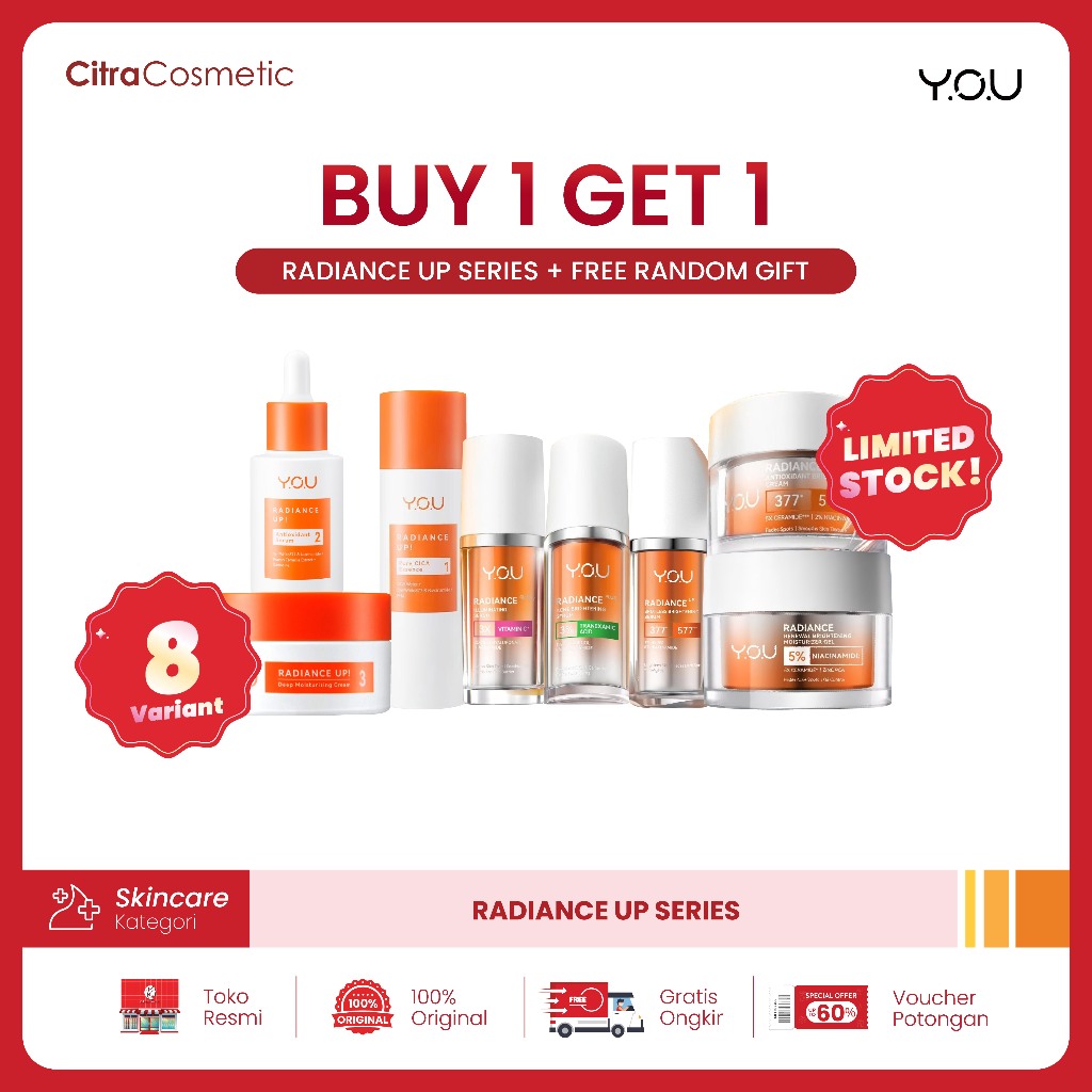 Jual [NEW] You Radiance Up Series Antioxidant Serum | Moisturizing ...