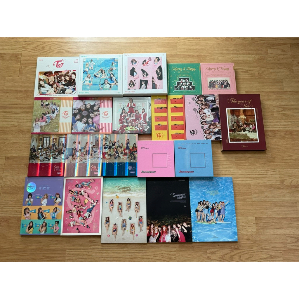 Jual COMPLETE TWICE KPOP ALBUM - SECOND FULLSET ALBUM + CD | Shopee ...