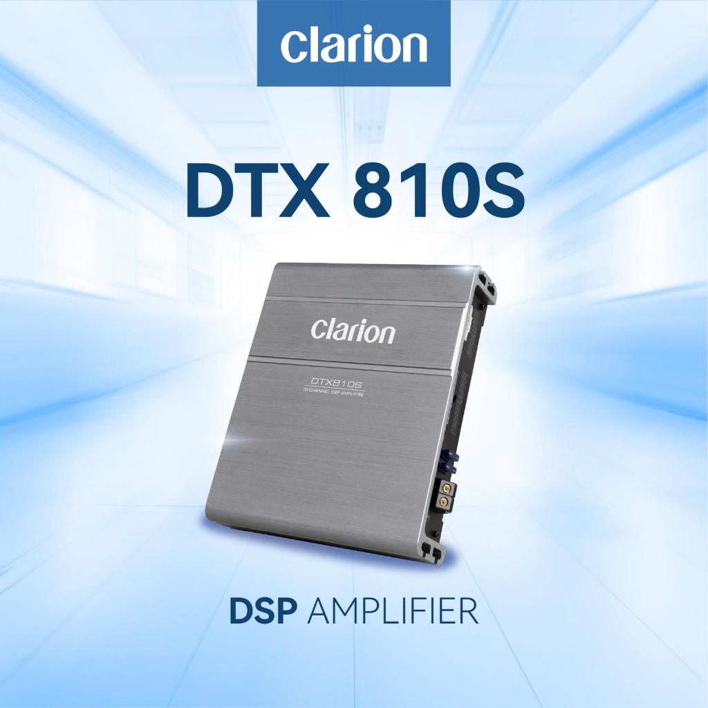 Jual Clarion DSP Amplifier | DTX 810S | 10 CH output, 8 X 70W(AB) DSP ...
