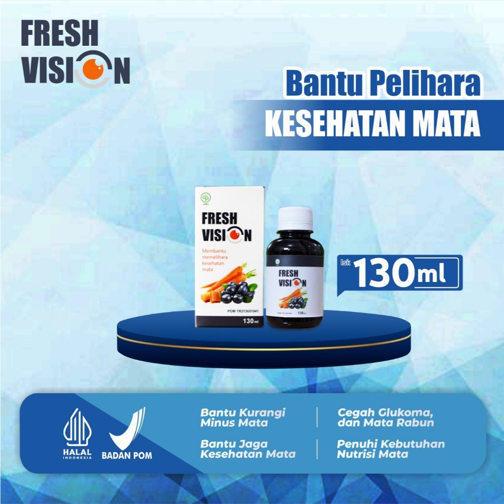 Jual Fresh Vision Mini 130 ML Memelihara Kesehataan Mata | Shopee Indonesia