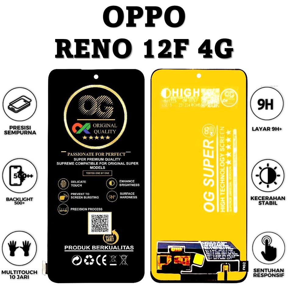 Jual LCD TOUCHSCREEN OPPO RENO 12F 4G ORIGINAL | Shopee Indonesia