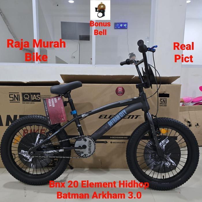 Jual Sepeda Anak Bmx Element Batman Hiphop Arkham 3.0 20 Inch Sepeda ...