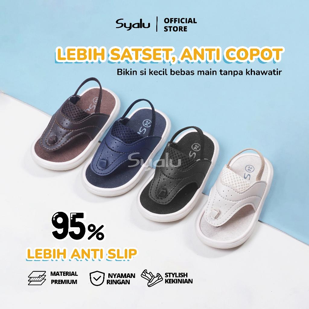 Jual Syalu Sandal Anak Laki-laki Jepit 1-2 Tahun | Cit cit Empuk Ringan ...