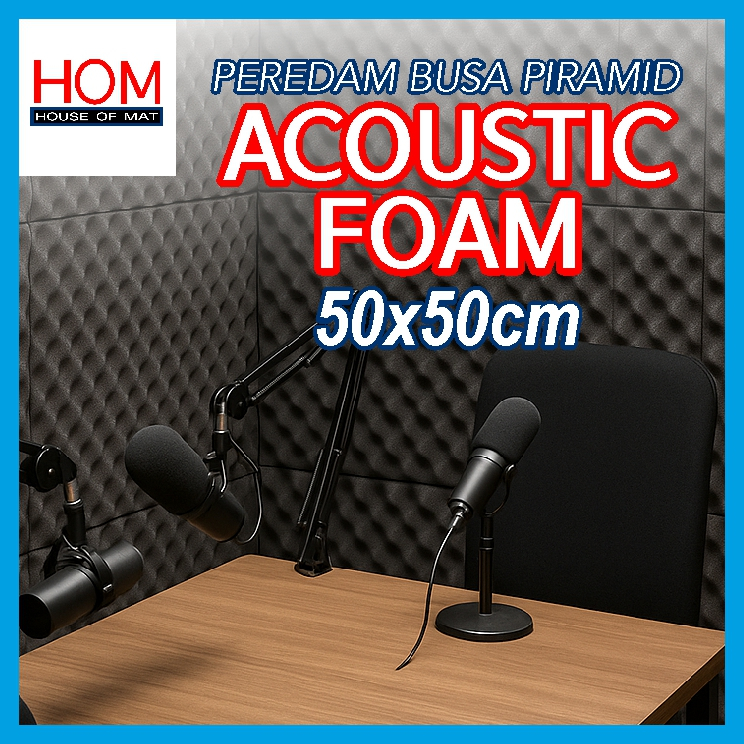 Jual BUSA PEREDAM RUANGAN MODEL PIRAMID / AKUSTIK FOAM / AKUSTIK TELUR ...